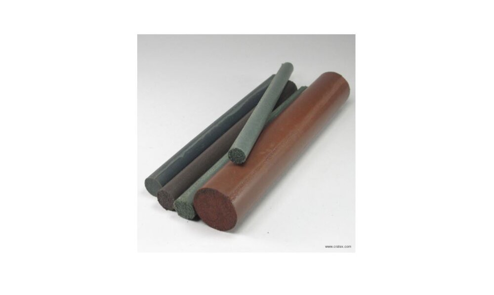 Cratex Round Polishing Sticks | #046 - 6" Length - 1/4" Cross Section ...